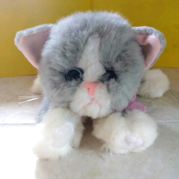 Toys | 1992 Tyco Kitty Kitty Kitten Gray And White | Poshmark